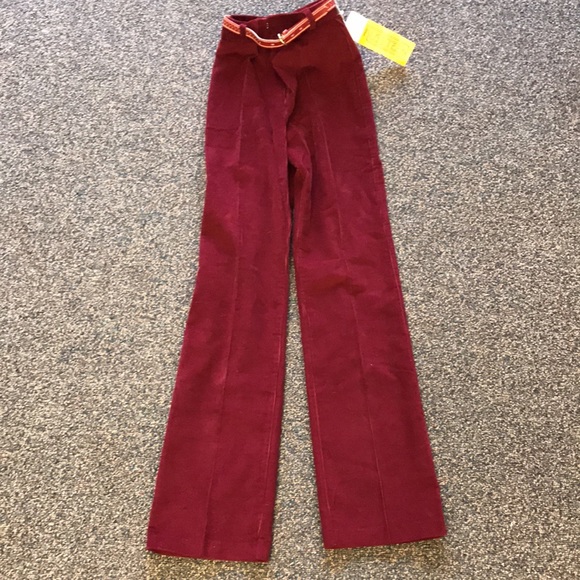 Vintage | Jeans | Vintage Nwt 7s Rare Red Corduroy Russ Teen Pants Mick ...